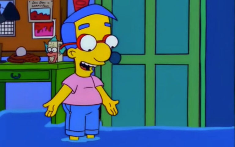 Milhouse Van Houten Simpsons