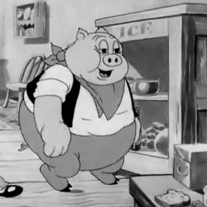 Porky Pig Character